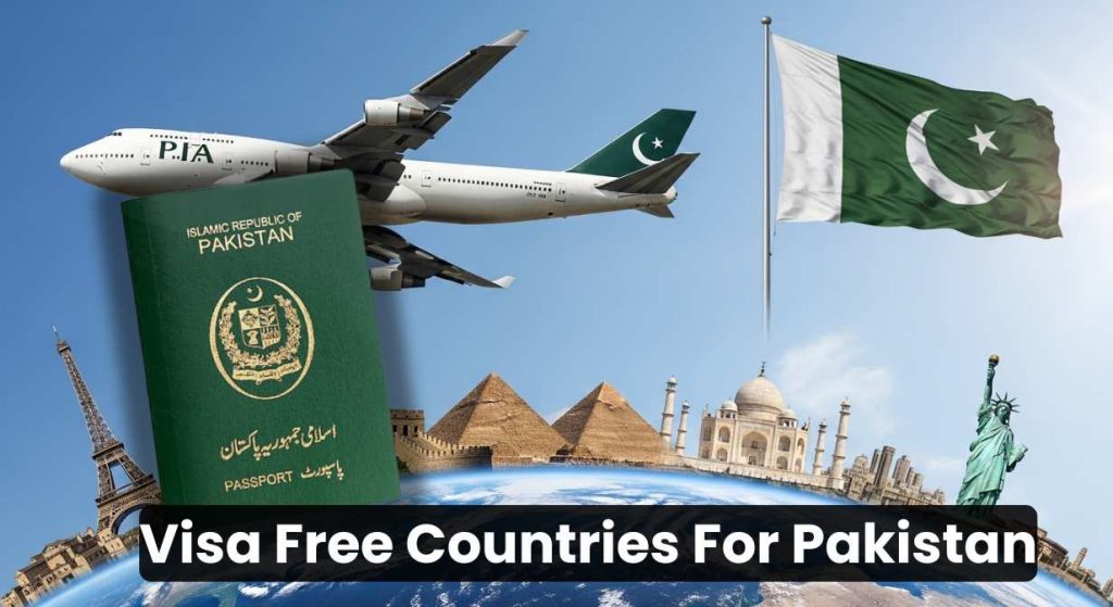 Visa Free or On Arrival visa Countries for Pakistan Passport 2025